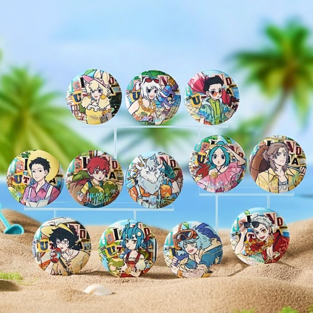 Non Human - Island Utopia Series Badge Blind Box – Moegoods